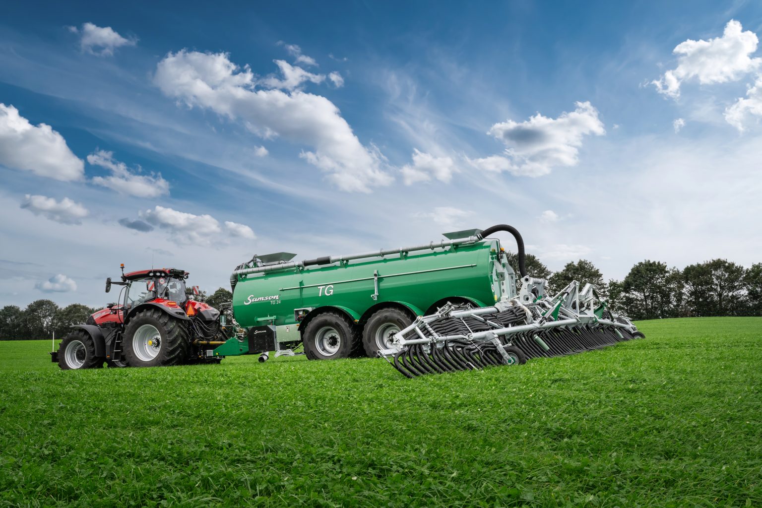 SAMSON trailing shoe booms | Enhanced soil integration